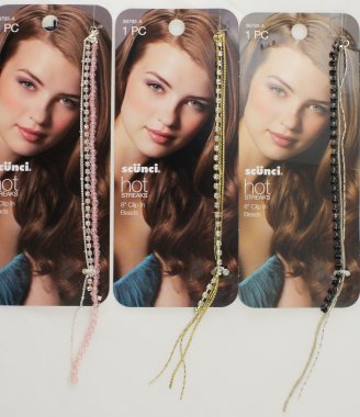Scunci Hot Streak Bead Faux Hair Stones - Shop Hair accessories at H-E-B