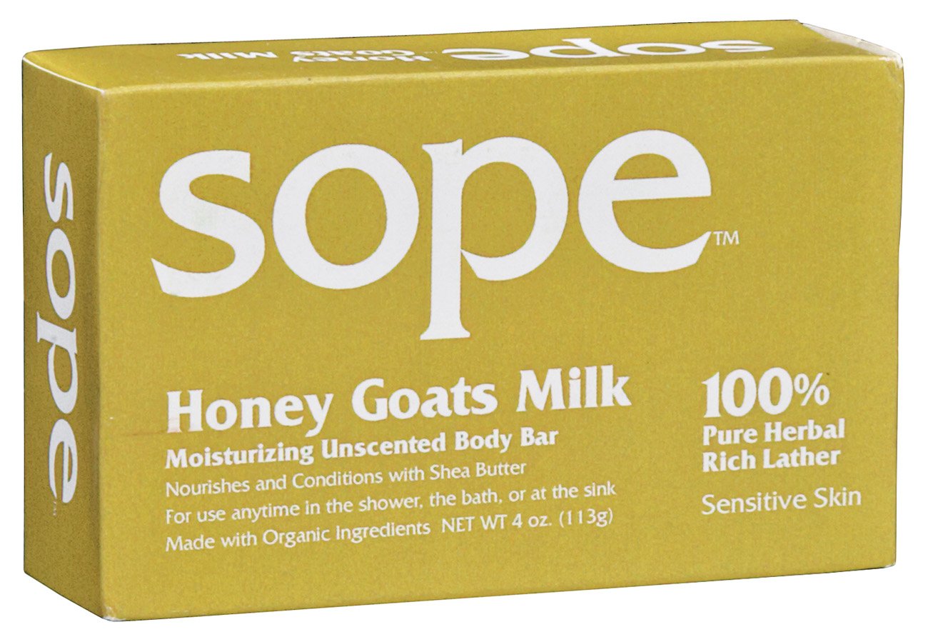 Amalgamated Sope Company Honey Goats Milk Moisturizing Body Bar Soap ...