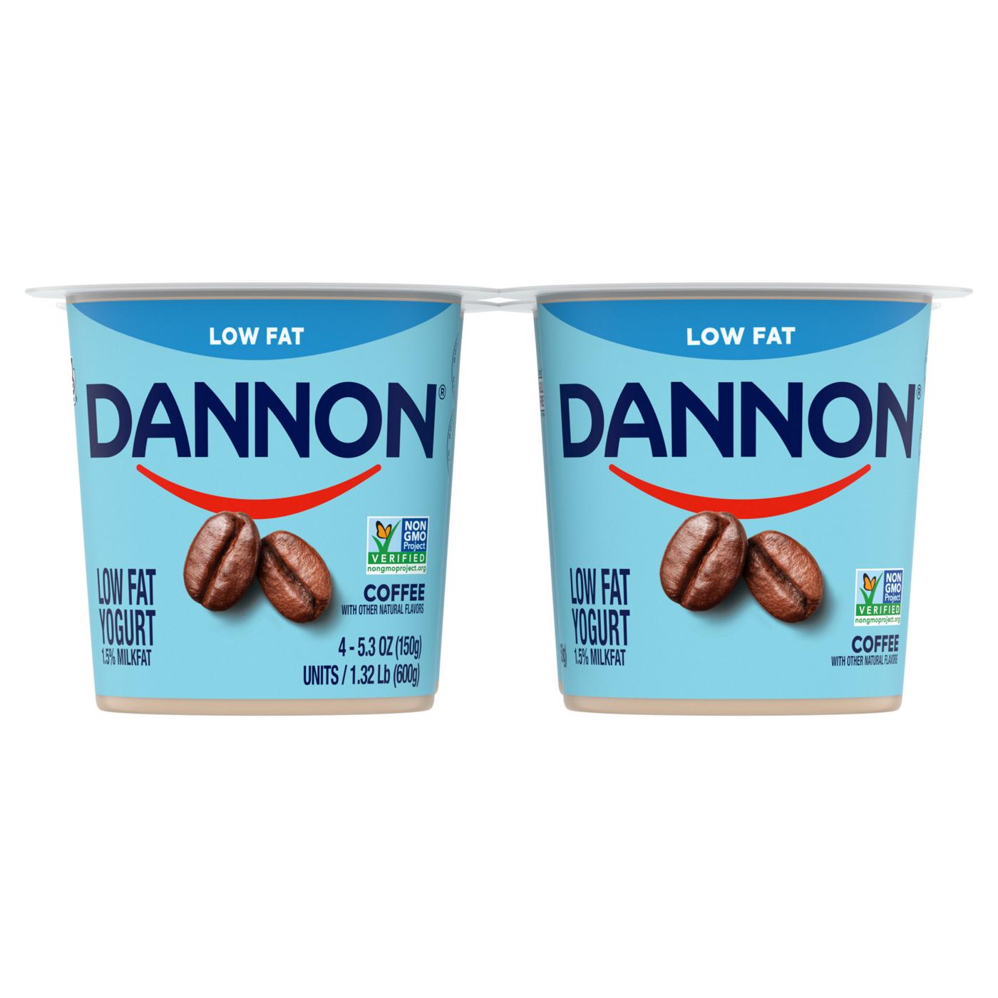 Dannon Low Fat 4 pk Yogurt - Coffee - Shop Yogurt at H-E-B
