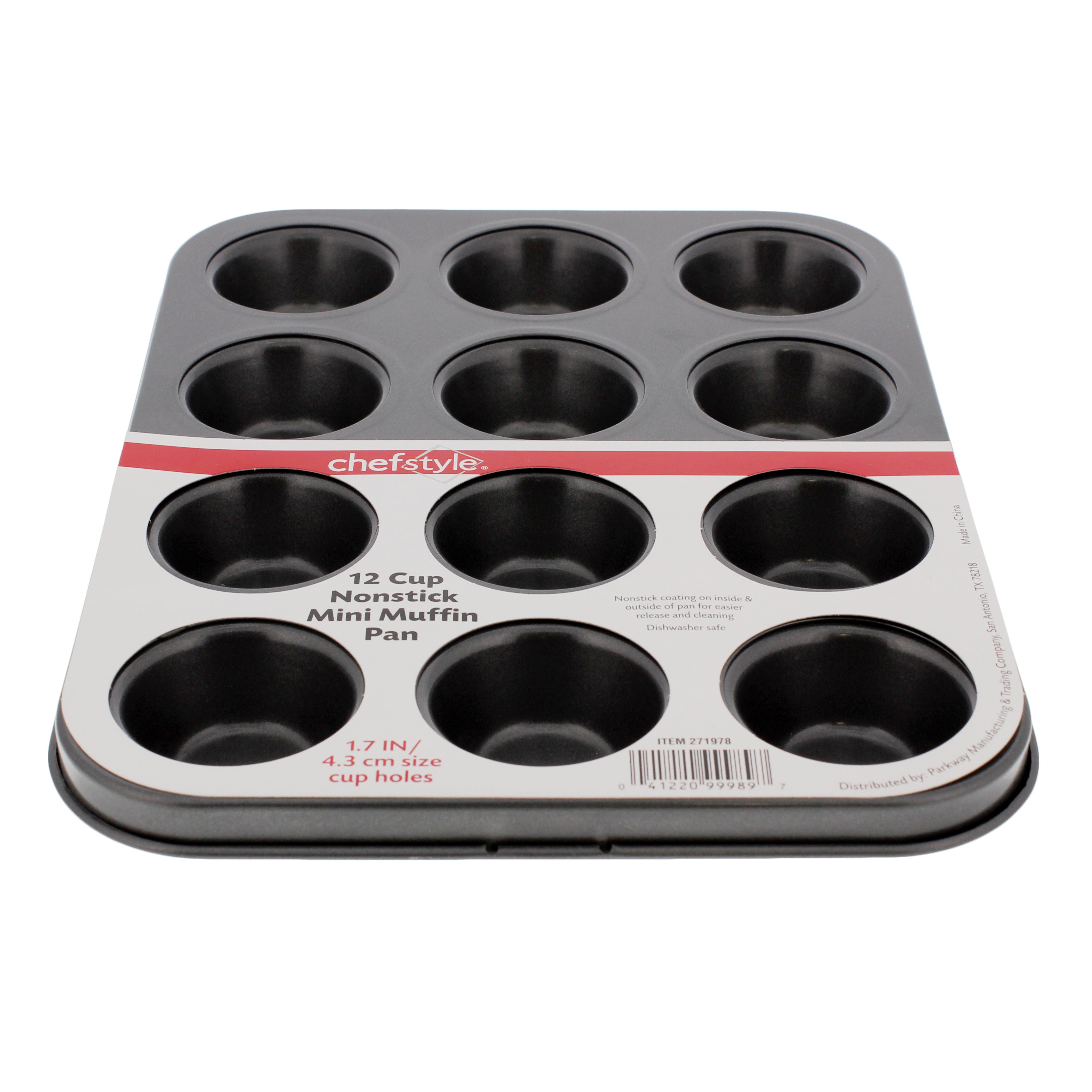 chefstyle 12 Cup Non Stick Mini Muffin Pan - Shop Bakeware at H-E-B