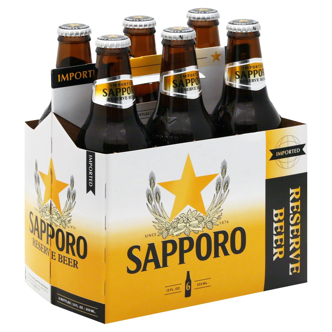 Sapporo Reserve Beer 6 pk Bottles, 12 oz | Central Market - Really Into ...