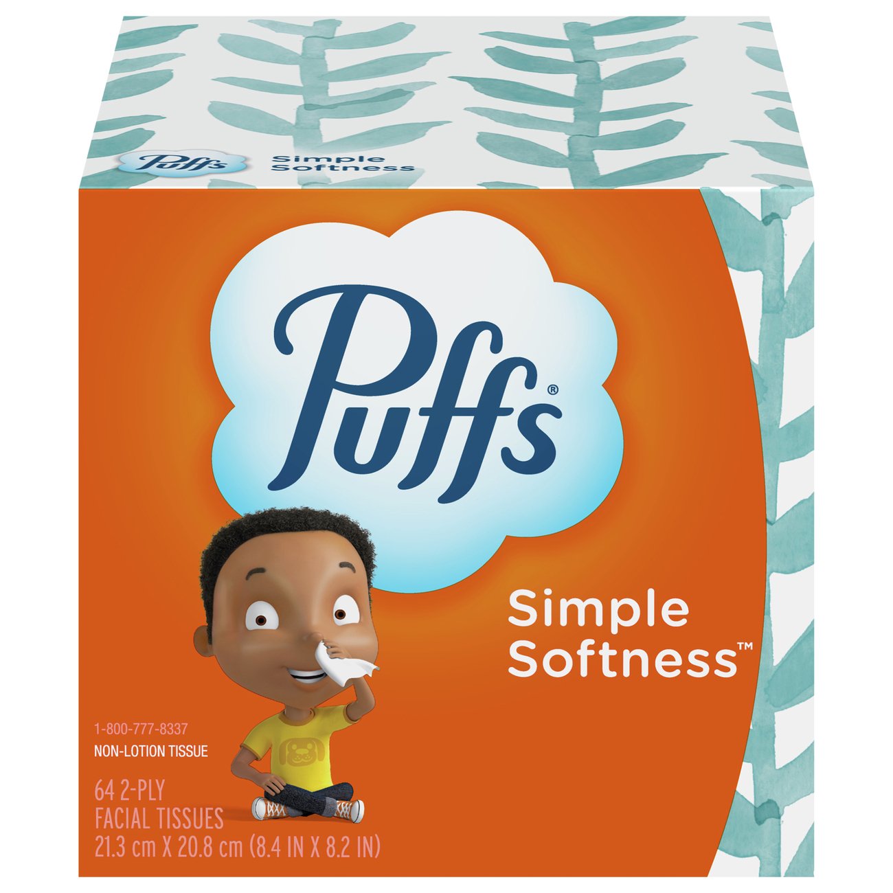 Puffs Basic Facial Tissue Cube - Colors & Designs May Vary - Shop ...