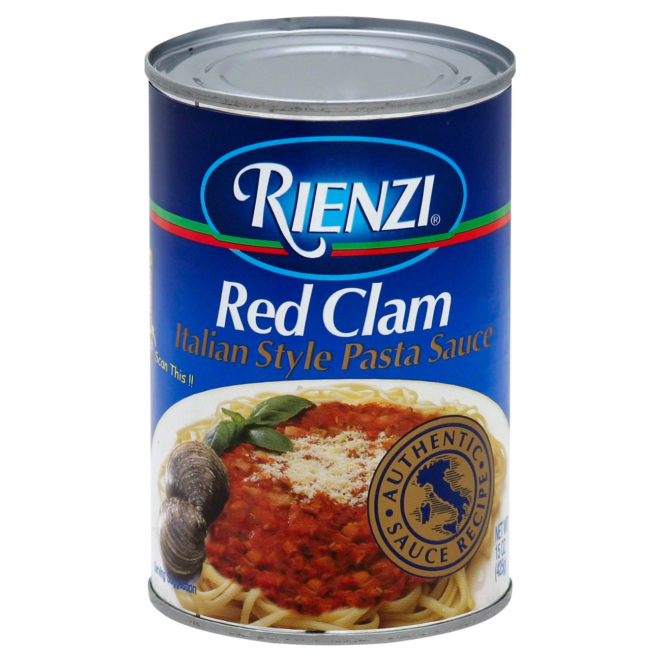 Rienzi Red Clam Italian Style Pasta Sauce - Shop Pasta sauces at H-E-B