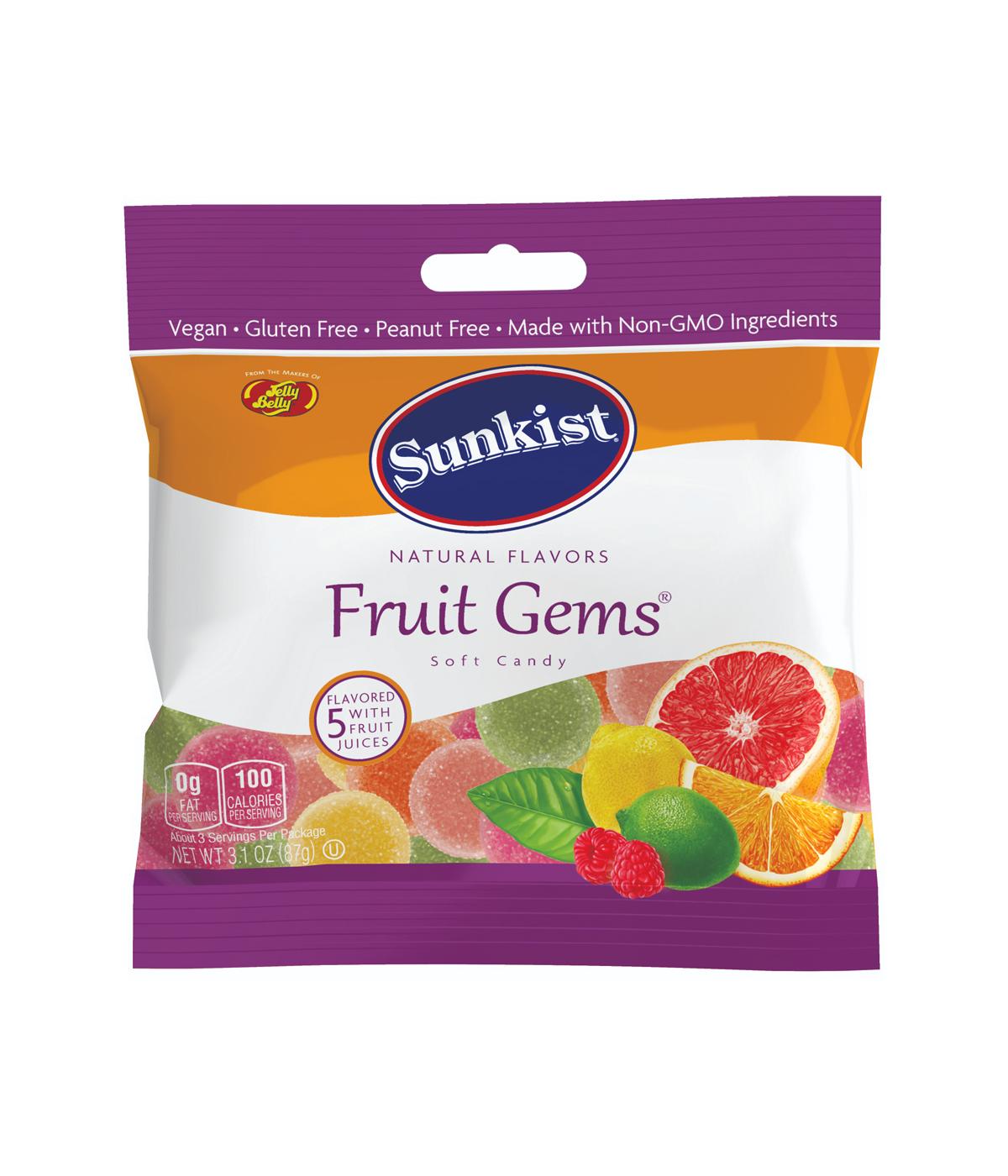 Jelly Belly Sunkist Fruit Gems - Shop Candy at H-E-B