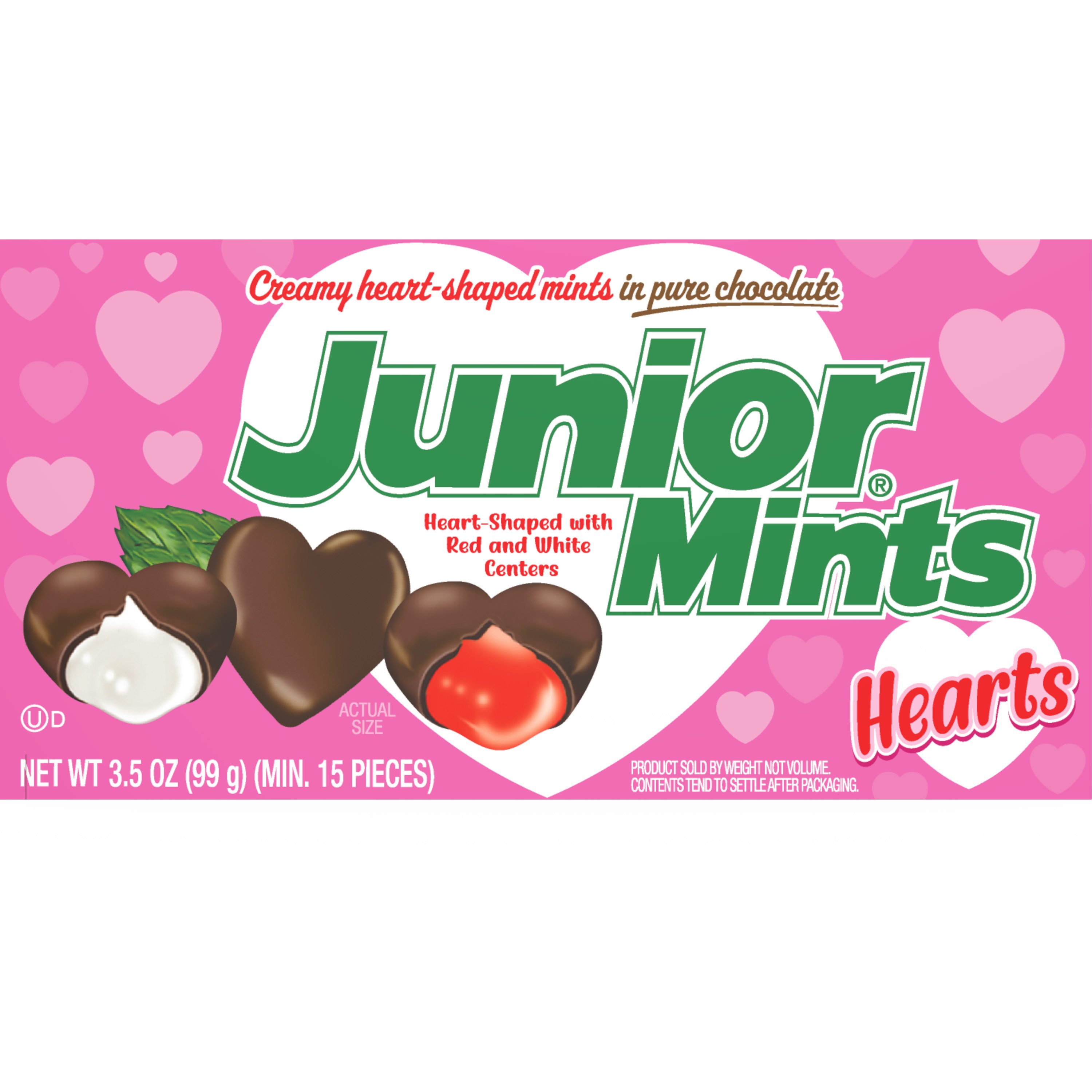Junior Mints Heart Shaped Valentine's Candy - Shop Candy at H-E-B
