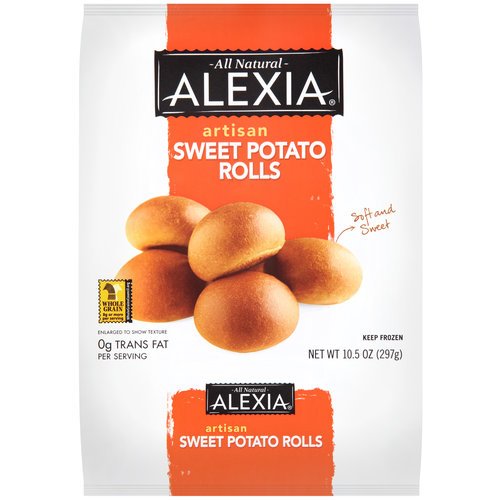 Alexia Artisan Sweet Potato Rolls - Shop Bread at H-E-B