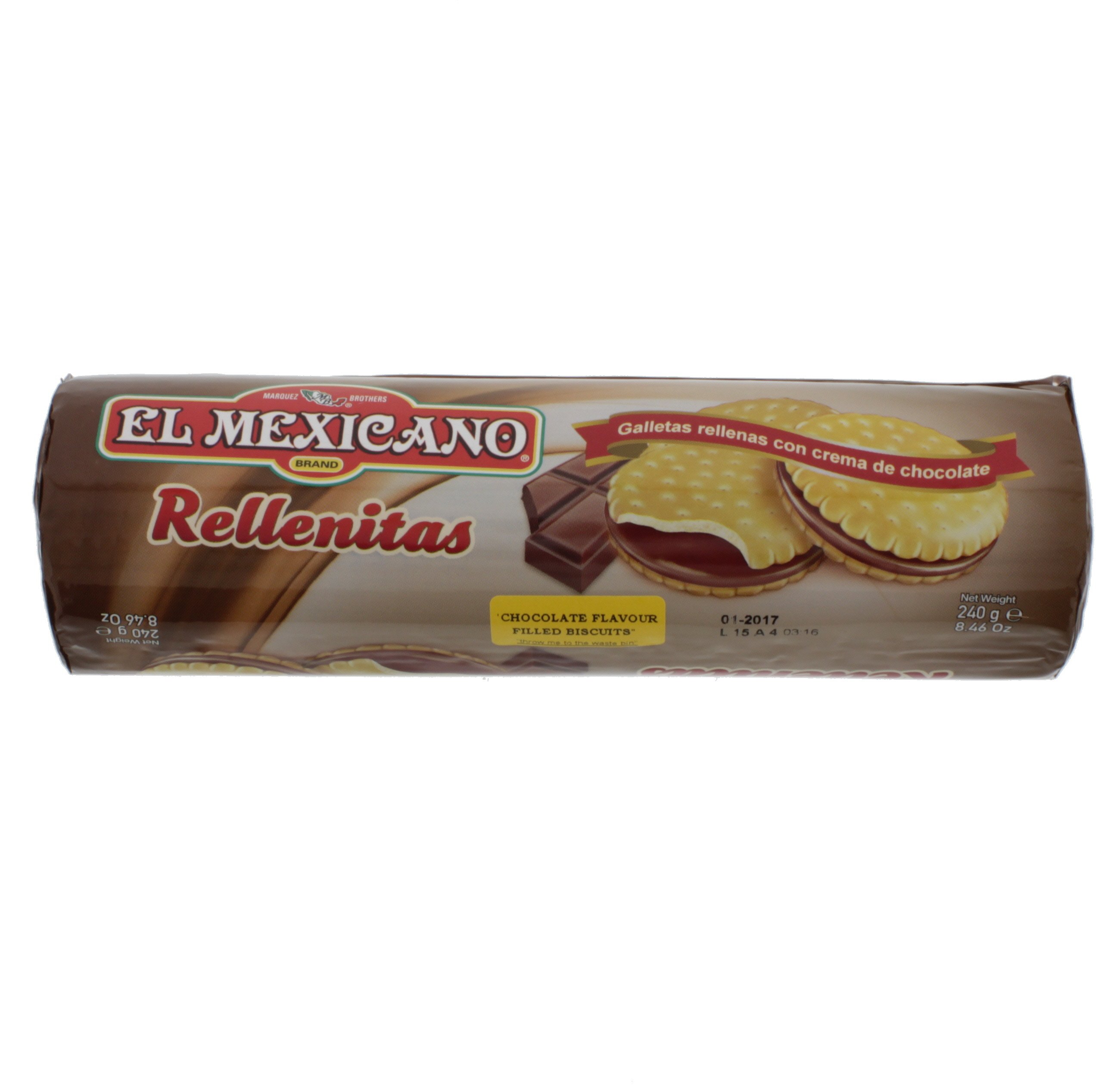 El Mexicano Rellenitas, Chocolate - Shop Cookies at H-E-B