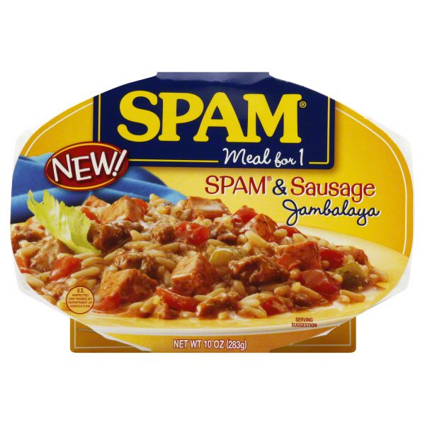 Spam Meal for 1 Spam and Sausage Jambalaya - Shop Pantry meals at H-E-B