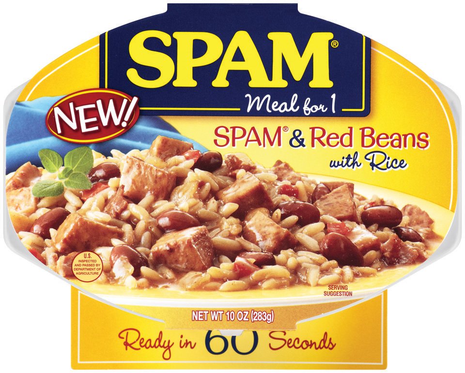 Spam Meal For 1 Spam and Red Beans with Rice - Shop Pantry meals at H-E-B