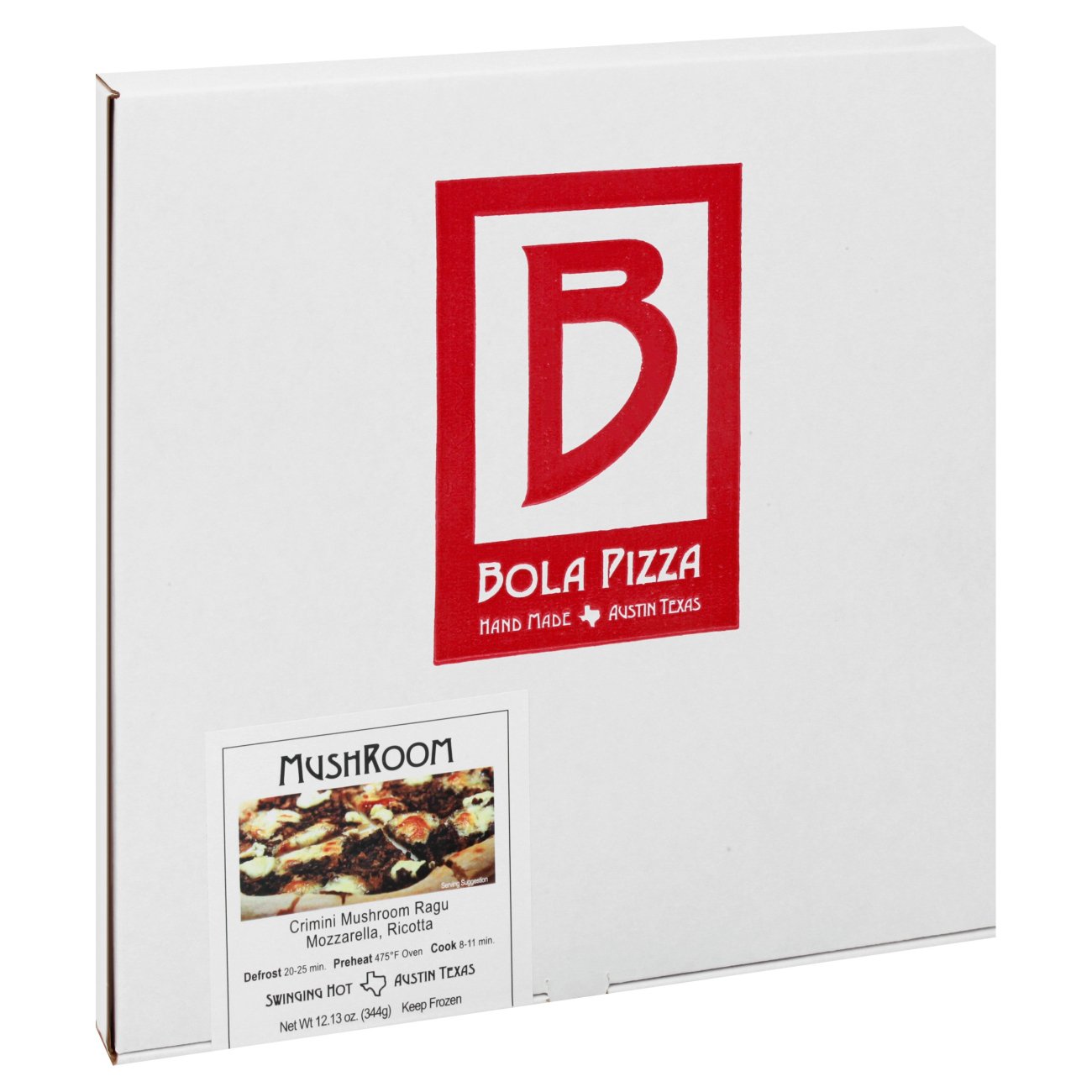 Bola Pizza Frozen Pizza - Mushroom - Shop Pizza at H-E-B