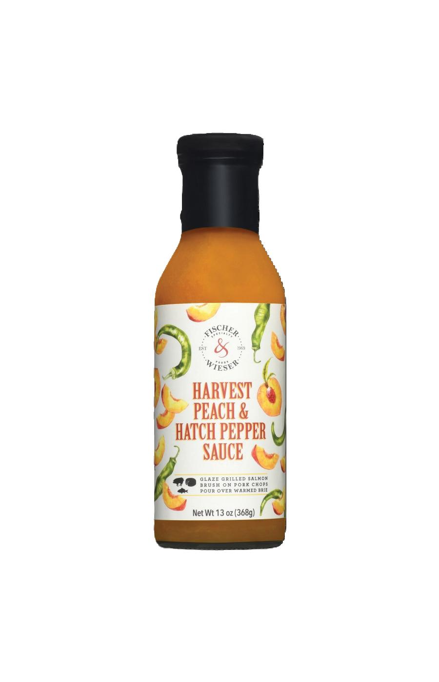 Fischer & Wieser Peach & Hatch Pepper Sauce - Shop Hot sauce at H-E-B