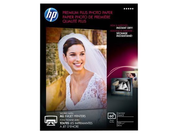 HP Premium Plus Glossy Photo Paper, 4" x 6" - Shop Copy paper at H-E-B
