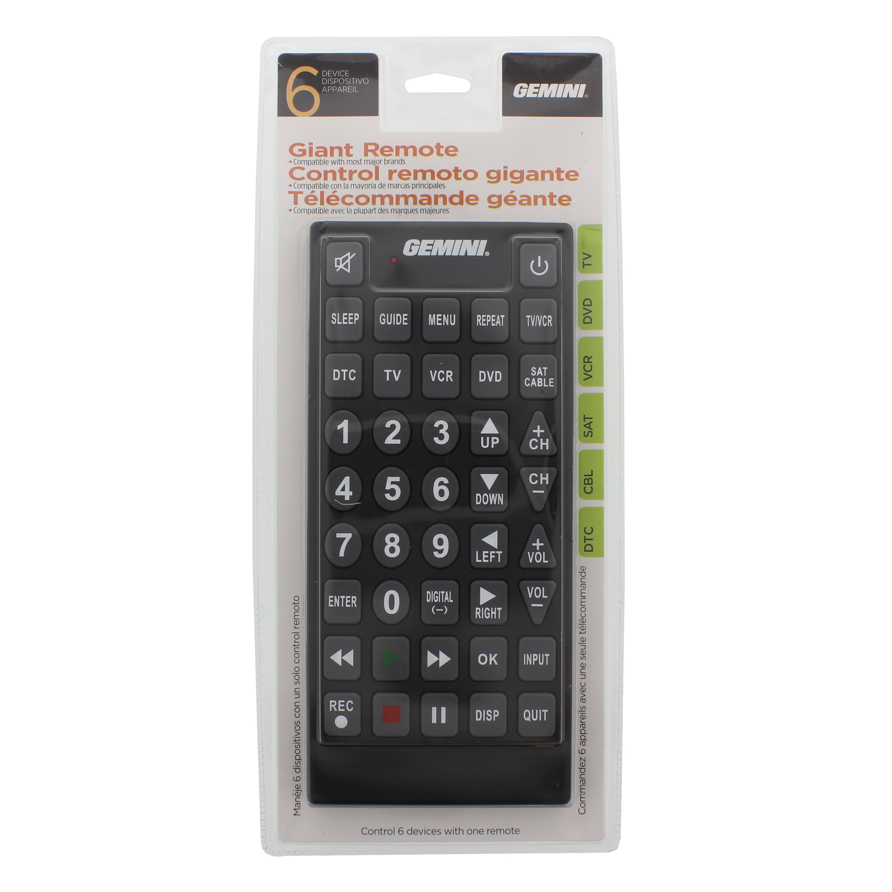 AmerTac Gemini Giant Remote Control - Shop Electronics at H-E-B