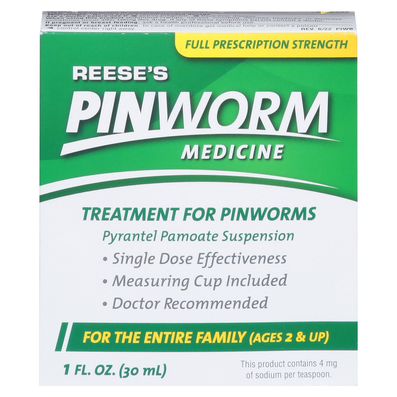Reese's Pinworm Medicine Treatment - Shop Skin & scalp treatments at H-E-B