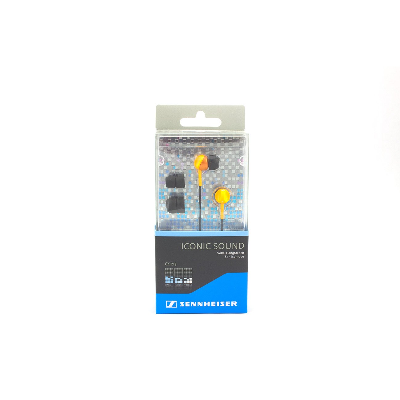 Sennheiser Iconic Sound CX215 Orange Earbuds - Shop Headphones at H-E-B