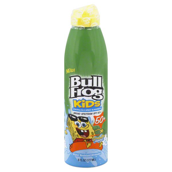 Bull Frog Kids Nickelodeon SpongeBob Squarepants Water Resistant Broad ...