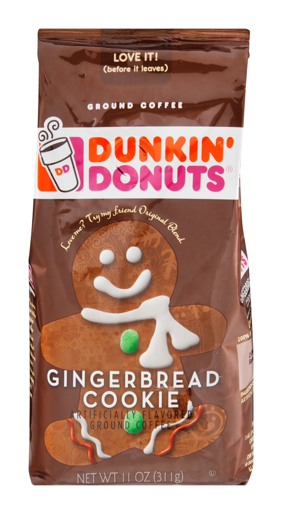 Dunkin' Donuts Gingerbread Cookie Ground Coffee - Shop Coffee at H-E-B