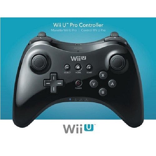 Nintendo Wii U Black Pro Controller - Shop Accessories at H-E-B