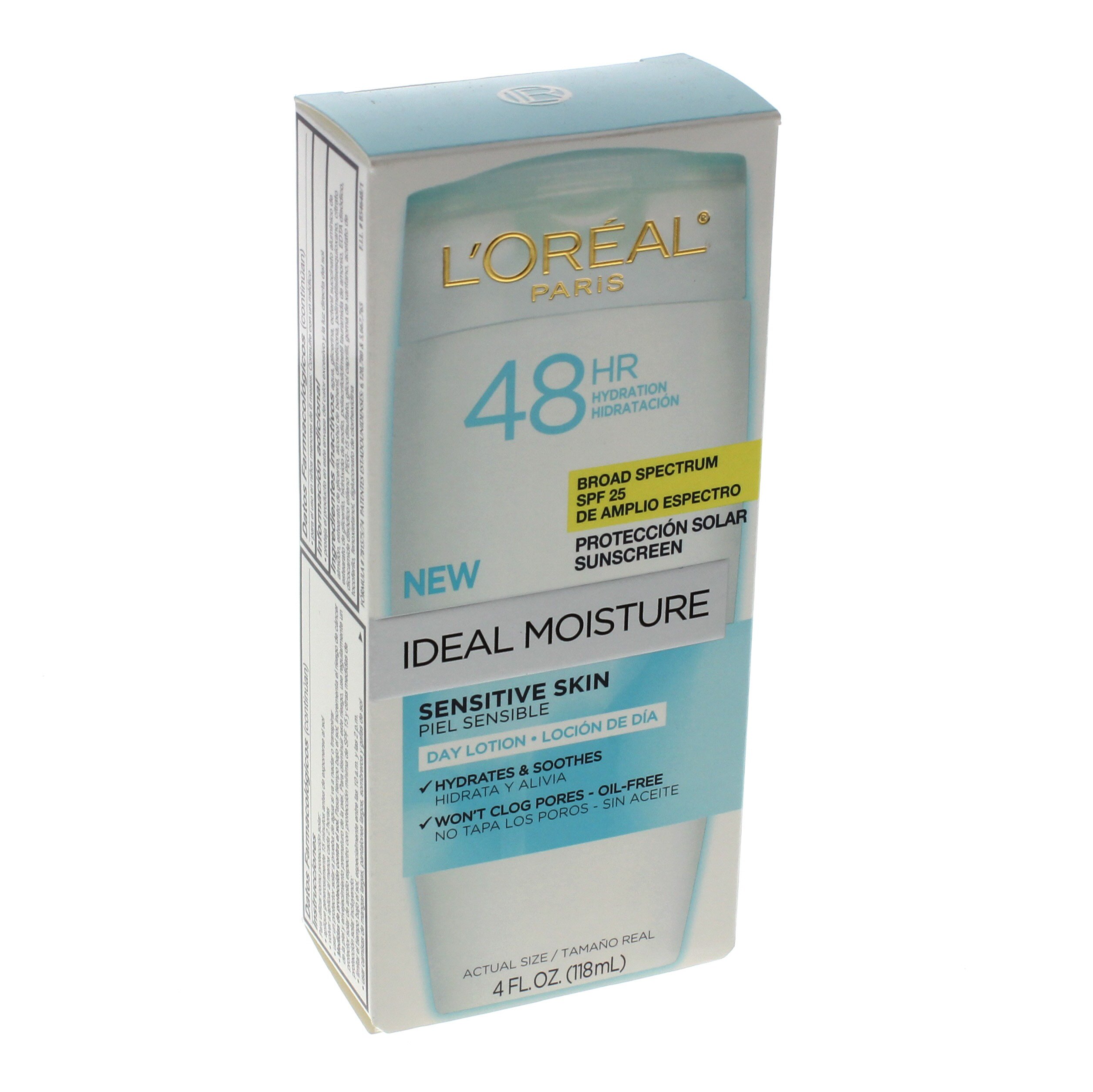 L'Oréal Paris Ideal Moisture Sensitive Skin Daily Lotion SPF 25 - Shop ...