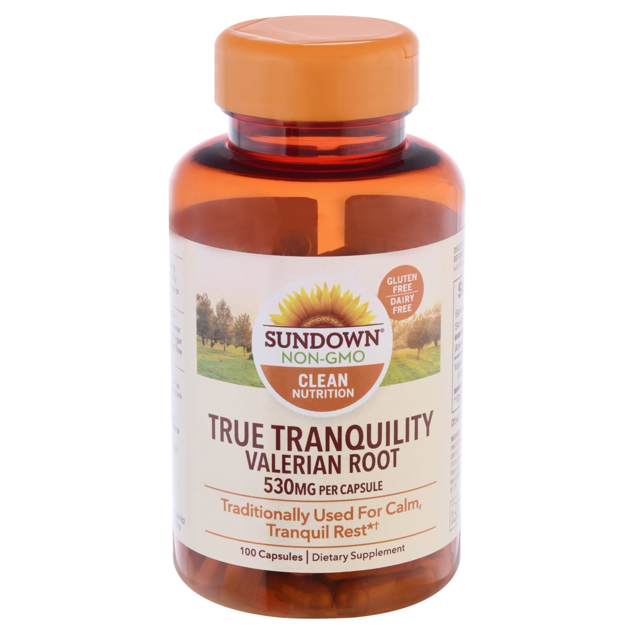 Sundown Naturals True Tranquility Valerian Root 530 mg Capsules - Shop ...