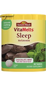 Nature Made VitaMelts Sleep Melatonin Chocolate Mint Tablets - Shop ...