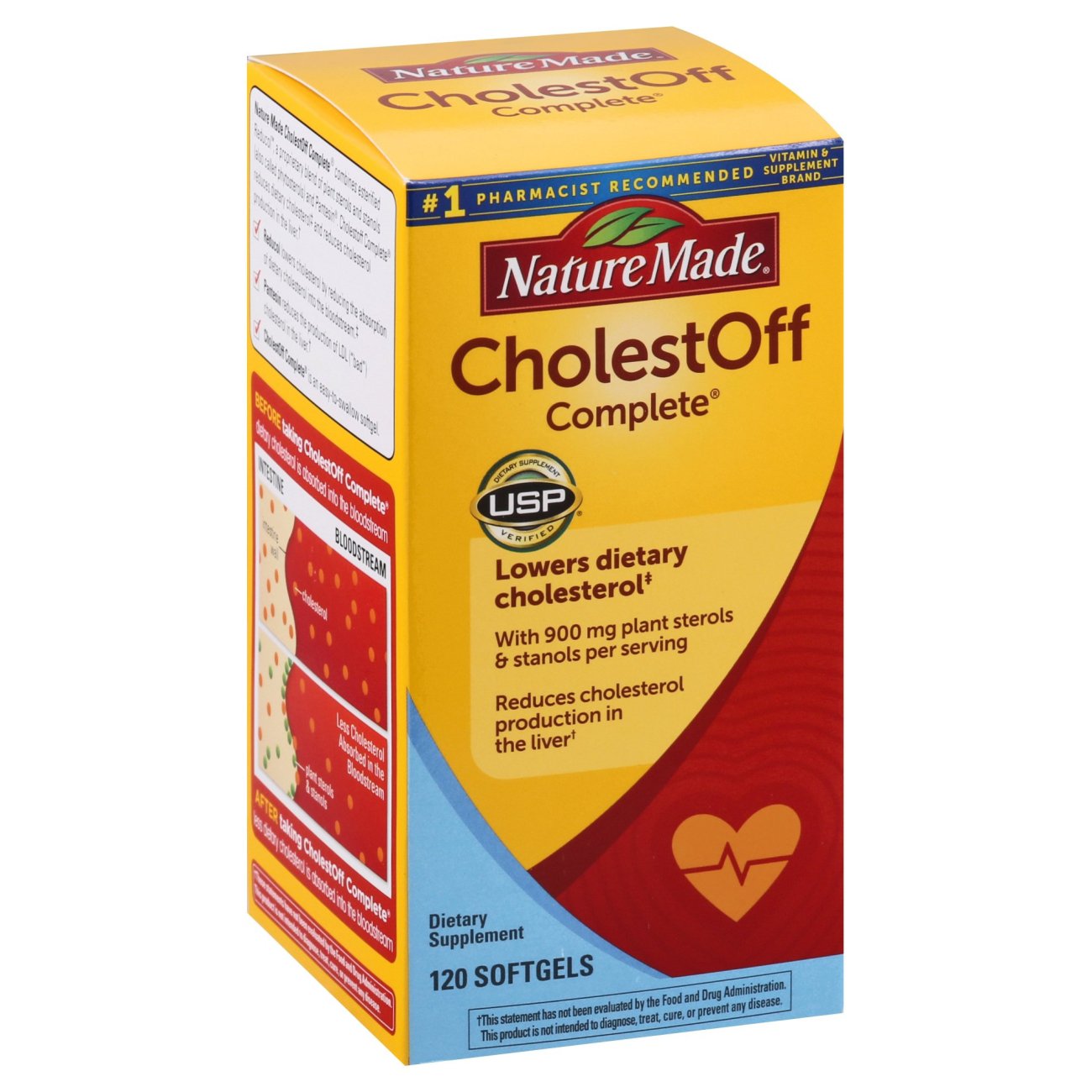 Nature Made CholestOff Complete 300 mg Softgels - Shop Diet & Fitness ...