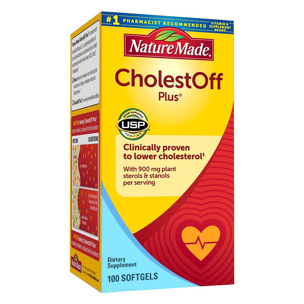 Nature Made CholestOff Plus 450 mg Softgels - Shop Antioxidants at H-E-B