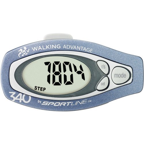 EB Brands Sport Line Walking Advantage 340 Step & Distance Pedometer ...