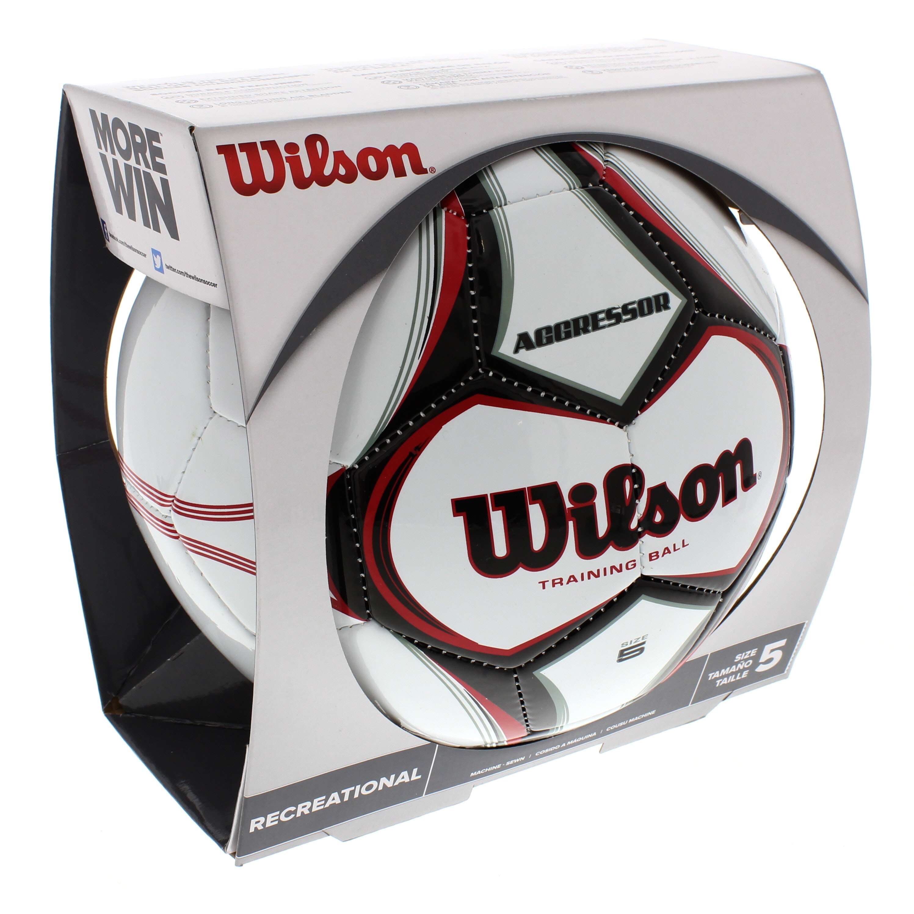 Wilson Aggressor Training Soccer Ball - Shop Balls at H-E-B