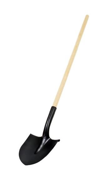 Truper Long Handle Round Point Shovel - Shop Patio & Outdoor at H-E-B