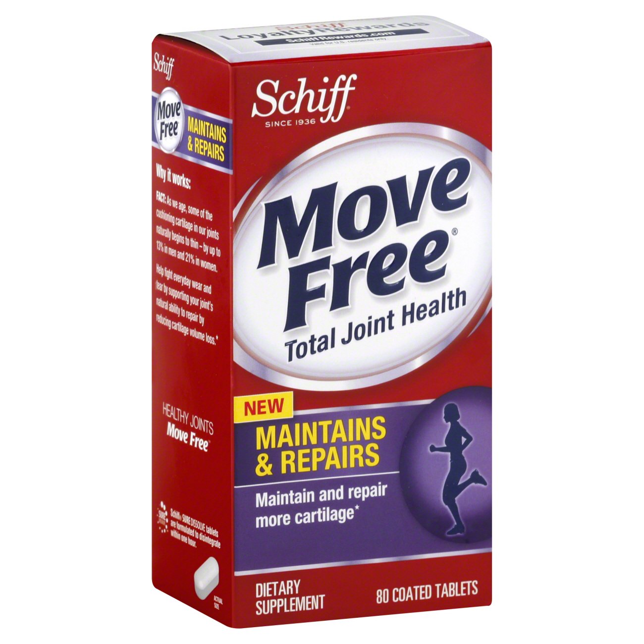 Schiff Move Free Total Joint Health Coated Tablets - Shop Schiff Move ...
