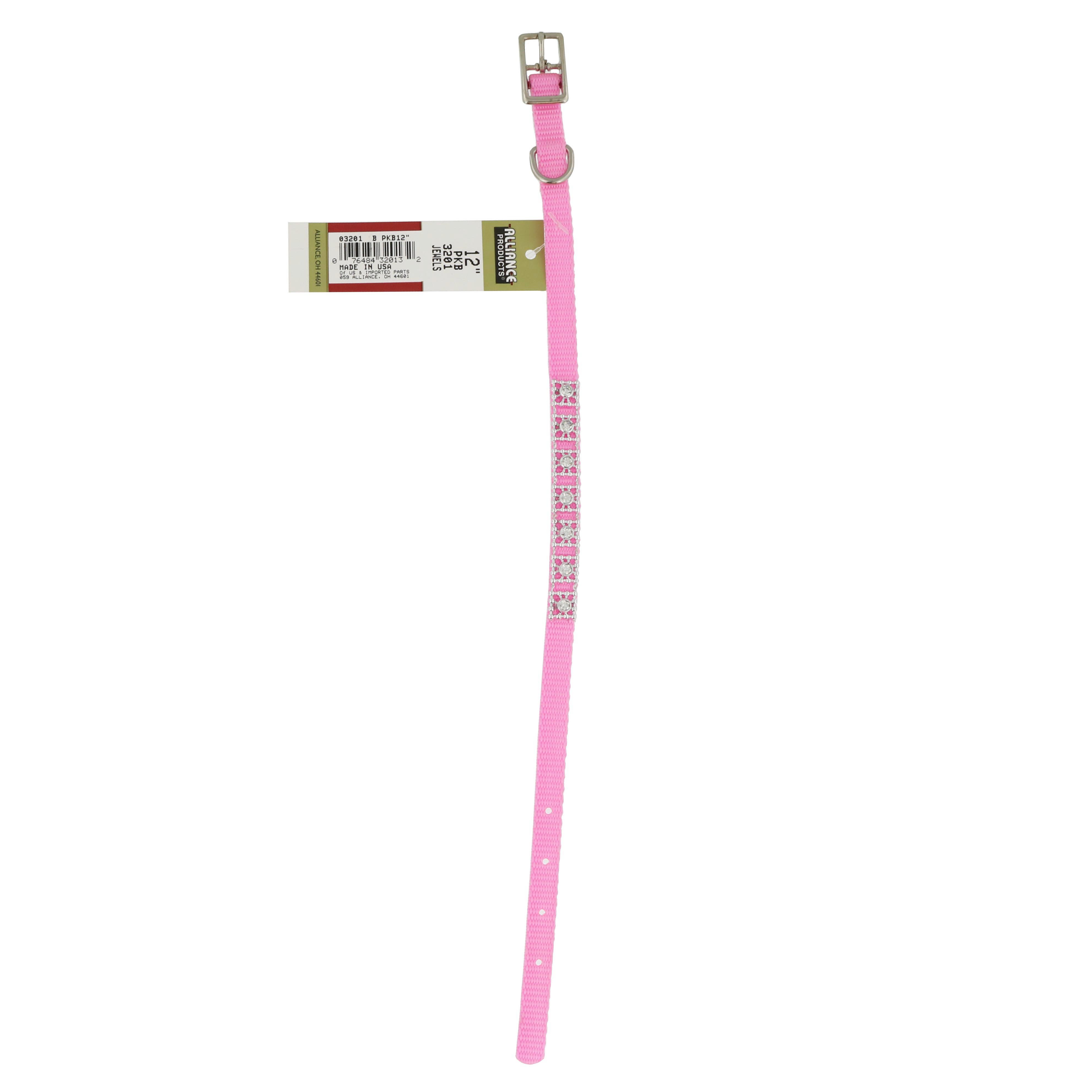 Coastal Pet Products 3/8 Inch X 12 Inch Bright Pink Jewel Collar - Shop ...