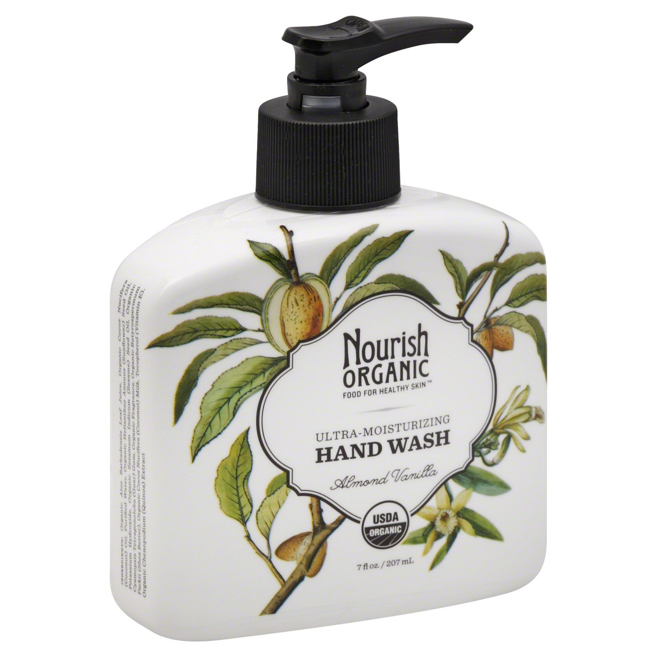Nourish Organic Almond Vanilla Ultra-Moisturizing Hand Wash - Shop Bath ...