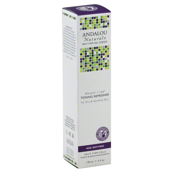 Andalou Naturals Age-Defying Blossom + Leaf Toning Refresher For Dry ...