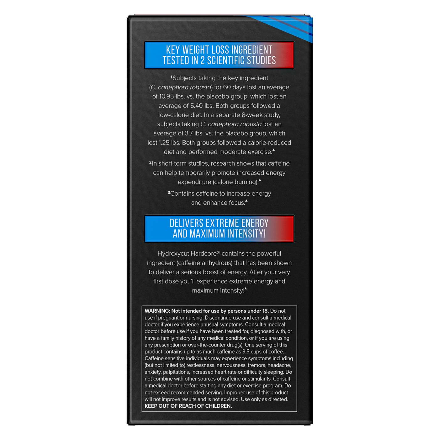 Hydroxycut Weight Loss Hardcore Rapid Release Capsules - Shop Diet ...