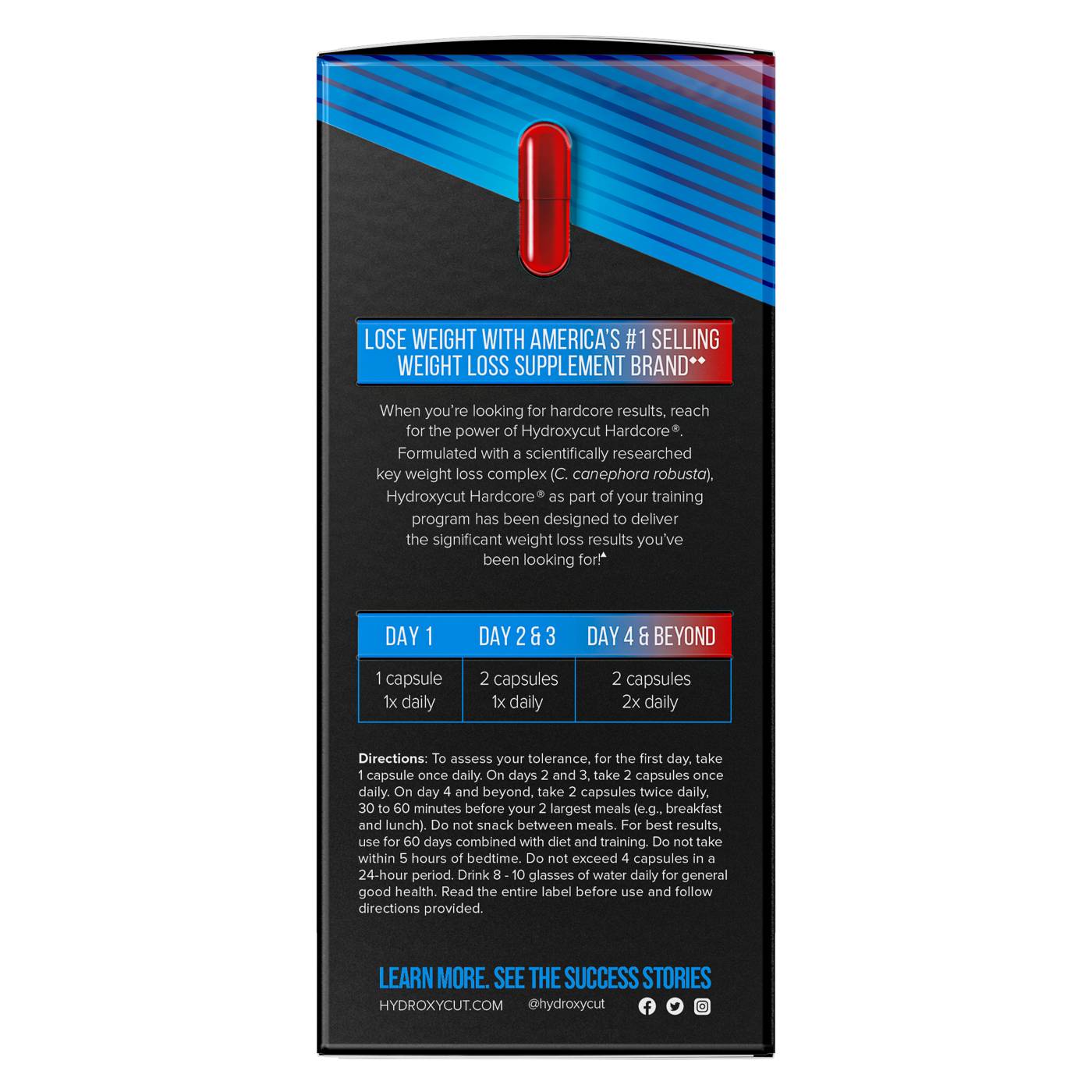 Hydroxycut Weight Loss Hardcore Rapid Release Capsules - Shop Diet ...