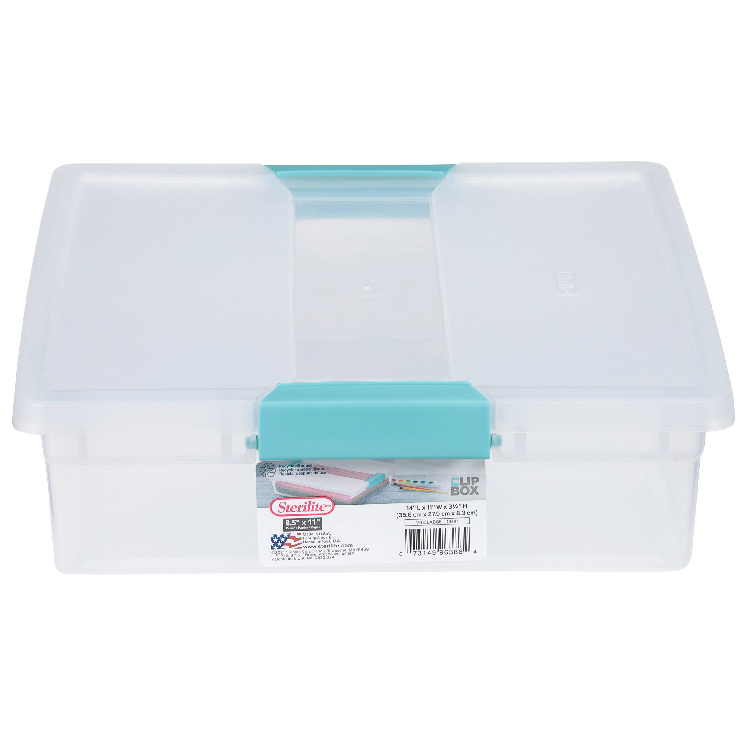 Sterlite Clip Box - Clear - Shop Storage Bins at H-E-B