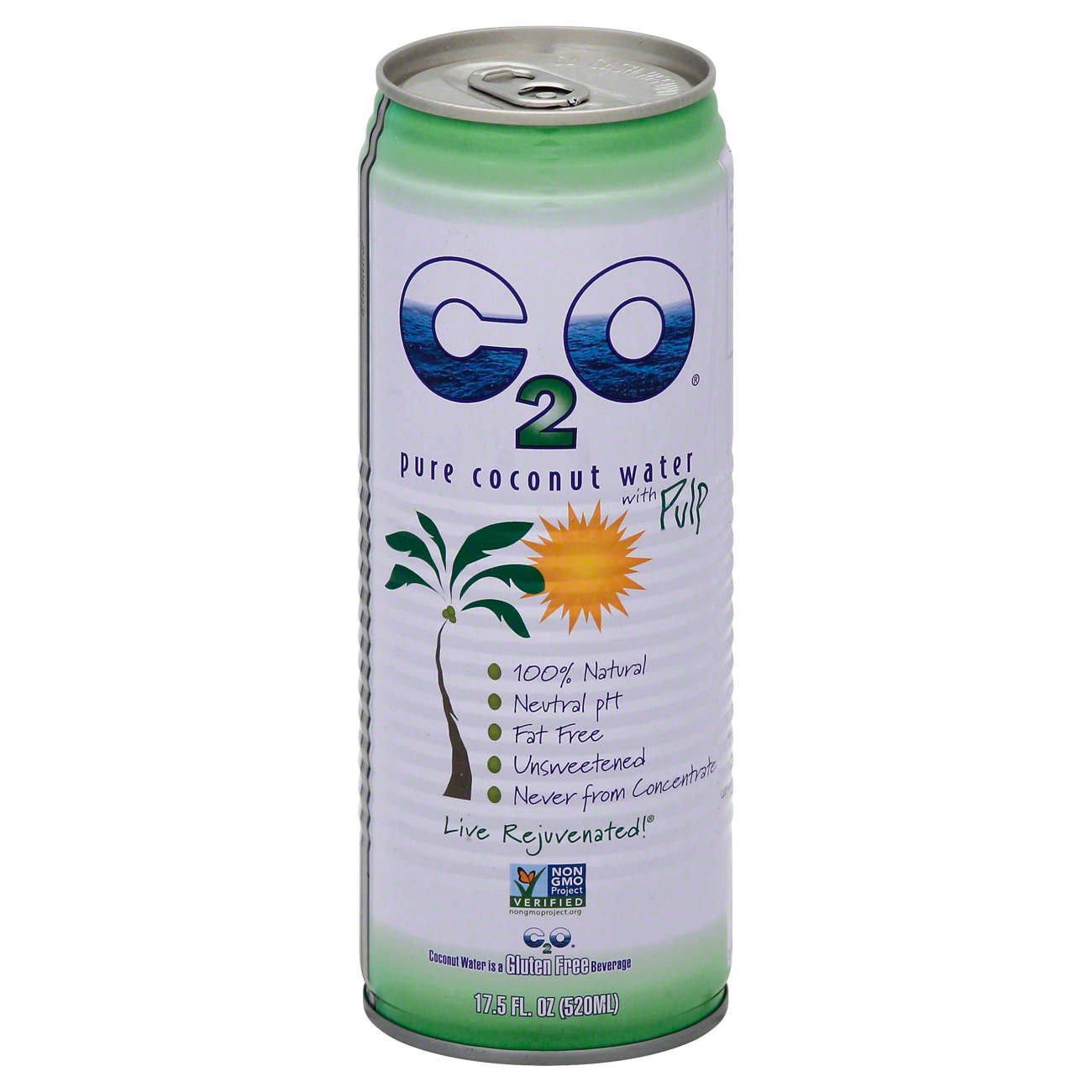 C2O Pure Coconut Water with Pulp - Shop Coconut water at H-E-B