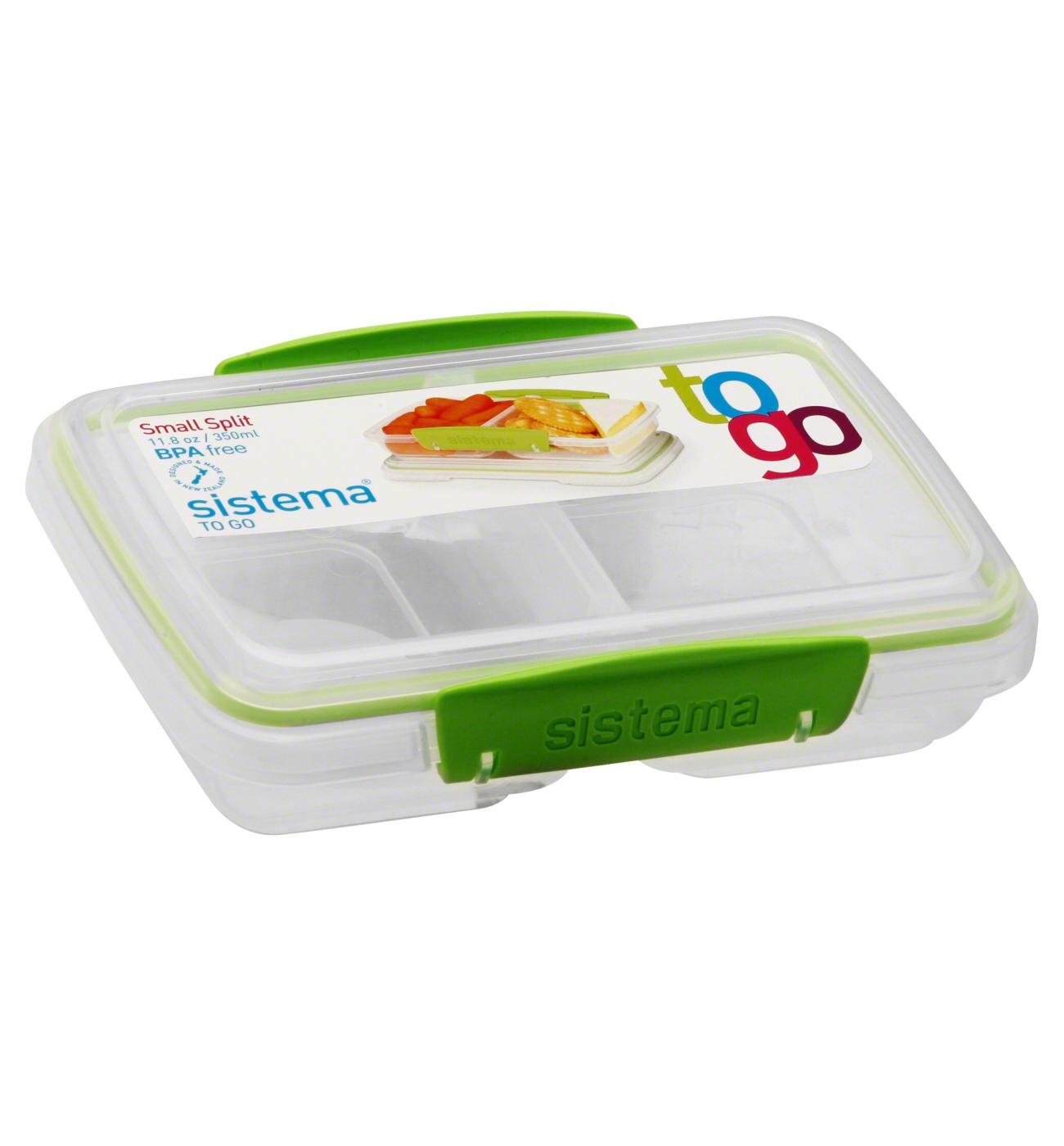 Sistema Small Split Plastic Container - Shop Food storage at H-E-B