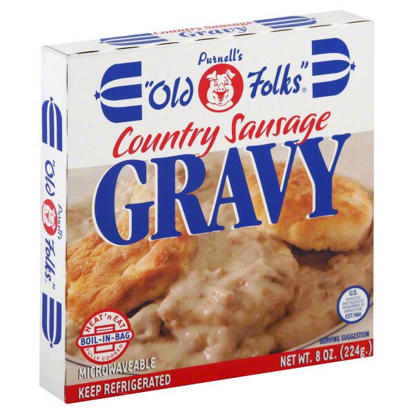 Purnell's "Old Folks" Country Sausage Gravy - Shop Sausage at H-E-B
