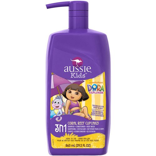 Aussie Kids Coral Reef Cupcake! 3-in-1 Shampoo, Conditioner & Body Wash ...