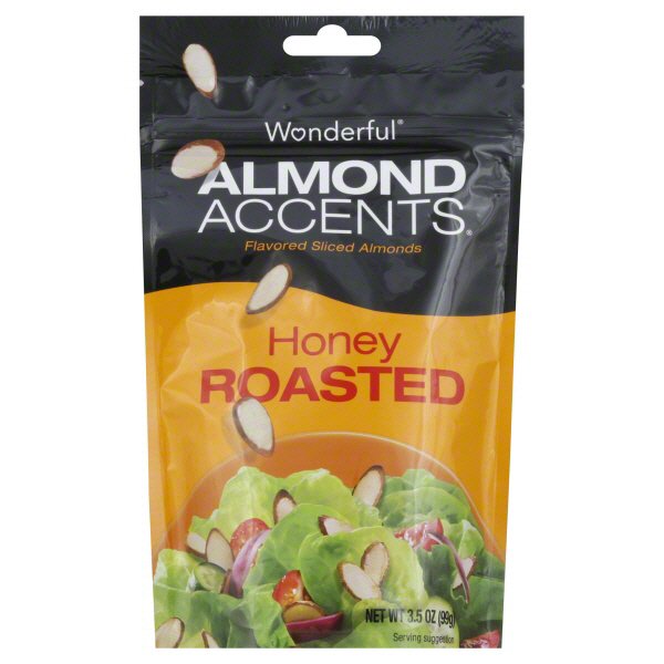 Wonderful Almond Accents Honey Roasted - Shop Salad toppings at H-E-B