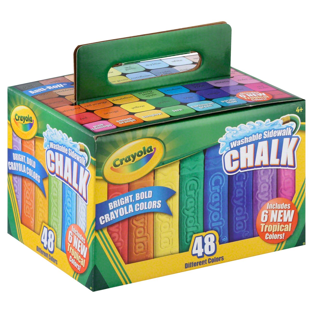 Crayola Washable Sidewalk Chalk - Shop Chalk at H-E-B