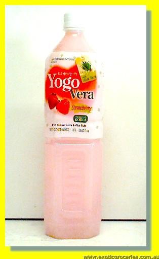 Wang Yogo Vera Strawberry Drink - Shop Juice at H-E-B