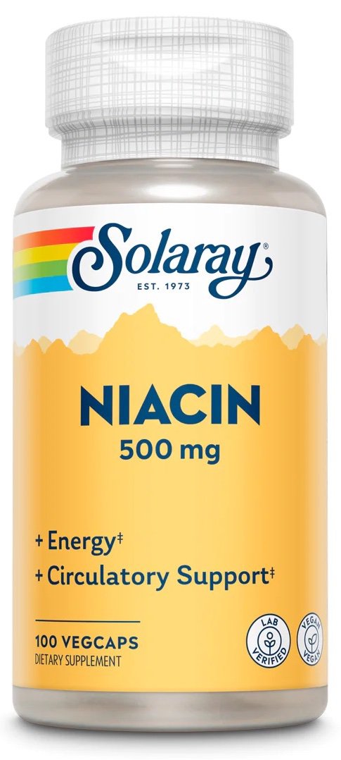 Solaray Niacin 500mg Capsules, 100 ct | Central Market - Really Into Food
