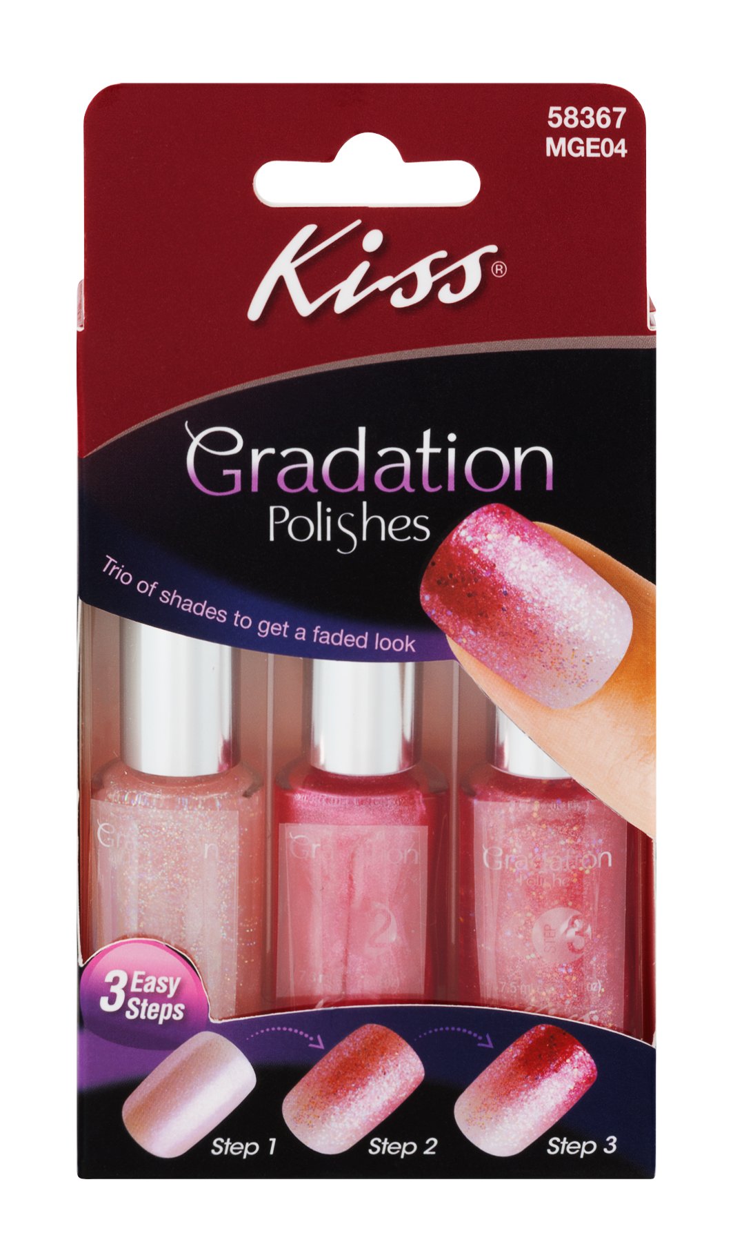 Kiss Gradation Polishes Nail Kit - Shop Nail sets at H-E-B
