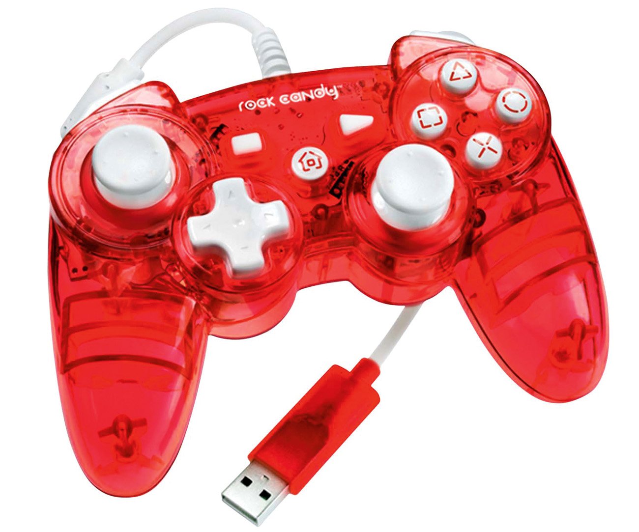 PDP Red Rock Candy Controller for PlayStation 3 - Shop PDP Red Rock Candy Controller for ...
