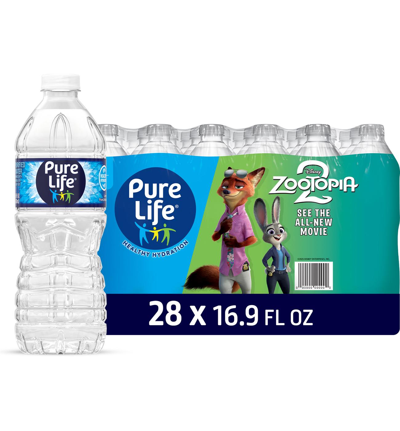 Pure Life Purified Water 28 ct Bottles - Shop Water at H-E-B