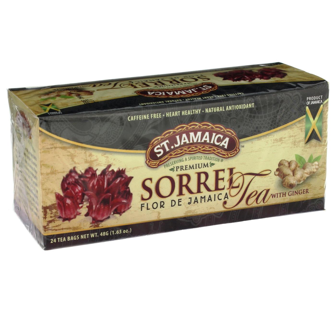 St. Jamaica Sorrel Tea with Ginger - Shop Tea at H-E-B