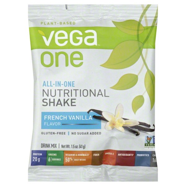 Vega One French Vanilla Nutritional Shake Packet - Shop Diet & fitness ...